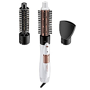 Conair Double Ceramic 3-in-1 Hot Air Brush, Dry as You Style