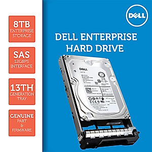 Dell 400-AMRW 8TB SED NL-SAS 12Gb/s 7.2K RPM 3.5-Inch Enterprise Server Hard Drive Bundle with Compatily Screwdriver Compatible with PowerEdge PowerVault PDFHC 0PDFHC 8VNR5 08VNR5