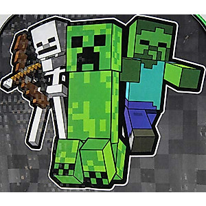 Bioworld Minecraft Shimmer Pixel Characters 16" Backpack