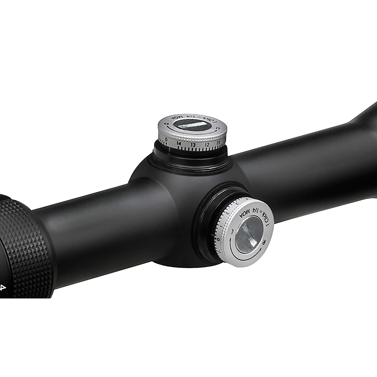 Vortex Optics Diamondback 4-12x40 Second Focal Plane Riflescope - Dead-Hold BDC Reticle (MOA) with Vortex Hat