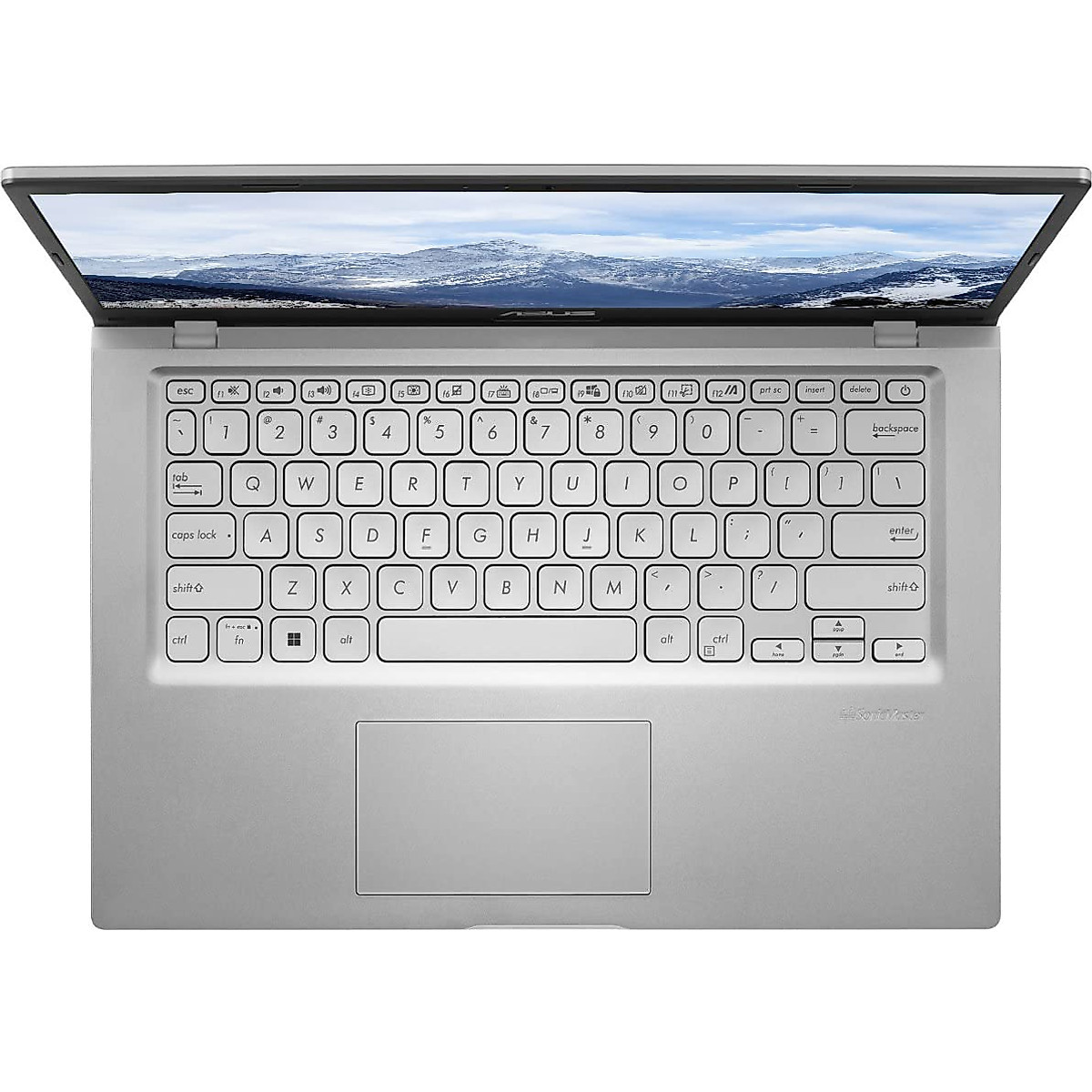 ASUS 14" VivoBook Laptop, Intel Core i3-1115G4 Processor, 12GB RAM, 256GB PCIe SSD, Thin & Light, Wi-Fi and Bluetooth, Webcam, HDMI, NLY MP, Windows 11 Home, Silver