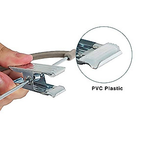 Finnhomy Non-Slip Clothes Hangers for Baby and Kids 20-Pack Velvet Hangers with Movable Clips, Heavy-Duty and Space-Saving for Pants,Skirts, Coat, Gray