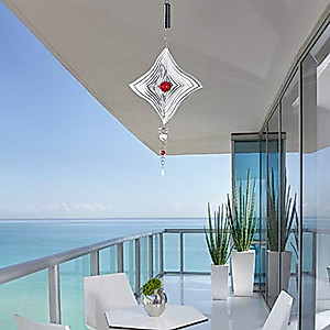 FENDISI 3 Pack Hanging Black Rotating Motor for Wind Spinner and Wind Chimes， Mobile Battery Operated Garden Decor Accessoy，Not Included Battery