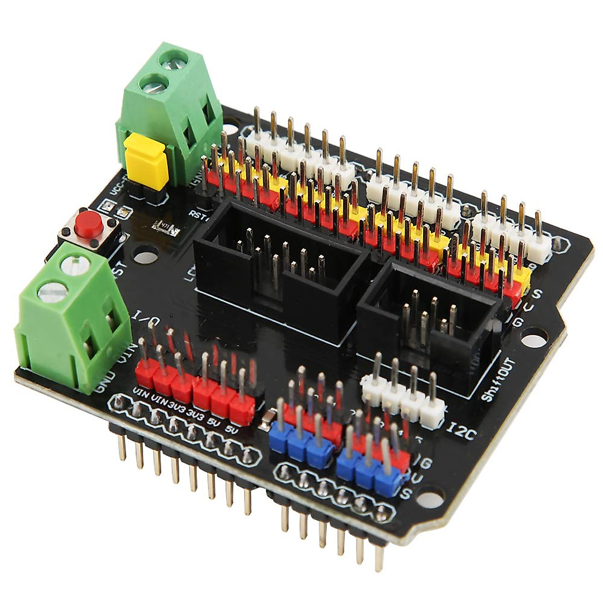 IO Shield V1 Expansion Board Dedicated Electronic Building Block Sensor Electric Component