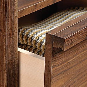 Sauder Harvey Park Night Stand, Grand Walnut finish