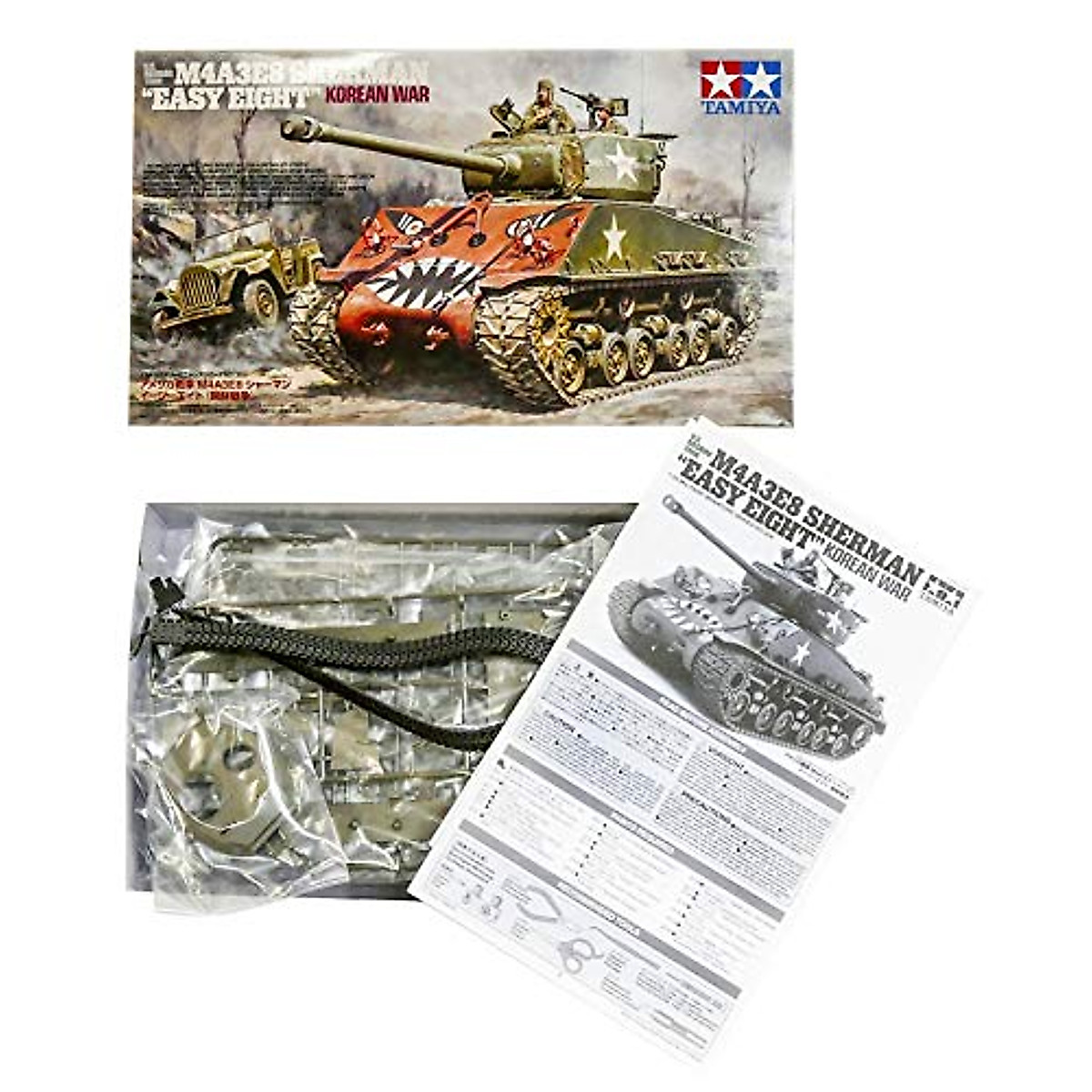 Tamiya 35359 1/35 US Medium Tank M4A3E8 Sherman Plastic Model Kit