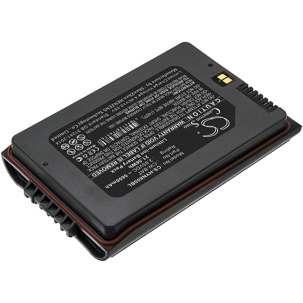 Replacement Barcode Scanner Battery for H-oneywell CN80L0N, Dolphin CN80 3.85V 5600mAh