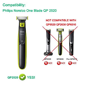 TYZEST 4.3V Philips Shaver Charger for Philips Norelco OneBlade QP2520 Replacement Charging Cord Power Supply