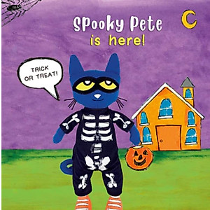 MerryMakers PETE The CAT: Spooky PETE Plush Toy, 14-Inch, Based on The bestselling Children's Books by James Dean and Kimberly Dean