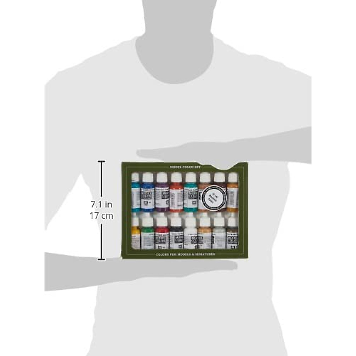 Vallejo Medieval Colors Paint Set, 17ml