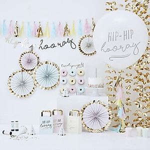 Ginger Ray Gold Foil Flower Party Hanging Backdrop Photobooth Wall Pick & Mix