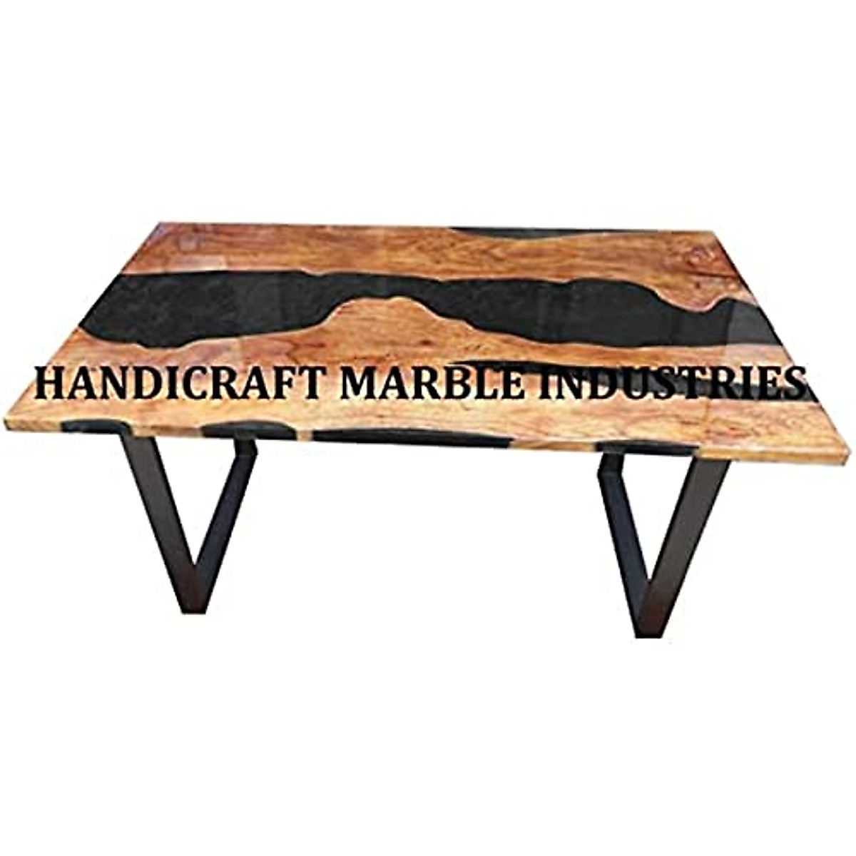 Epoxy Table Live Edge Wooden Table Epoxy Resin River Table Natural Wood Dining table Natural Epoxy Table Resin Table