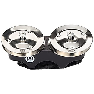 Meinl Percussion FJS1S-BK Steel Finger Jingles