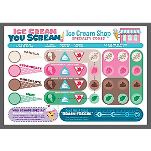 UNCORKED GAMES! Ice Cream You Scream! The Family Game of Dice! Kids Game Night, Party Game and Gift!