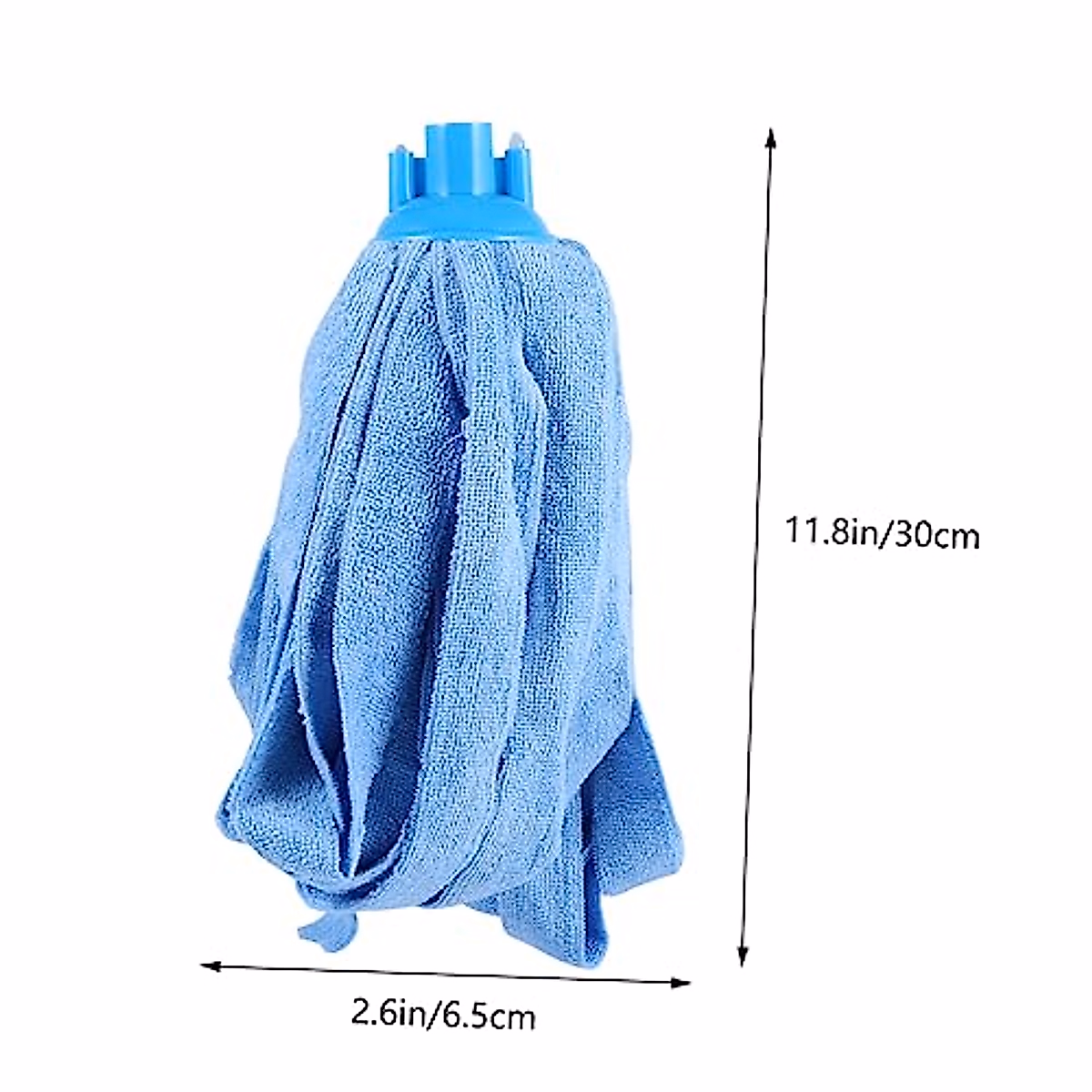 Mop Cleaner 2pcs Commercial Mop Head Microfiber Cloth Mop Refill Head Cleaning Accessories Floor Mops Mop Cleaner Mop Head Refill Mop Head Replacement Mop Heads Butuo Detergent