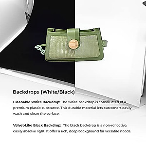 Foldio3 | 25" Portable Product Photo Studio Light Box with Dimmable LED Light | ORANGEMONKIE | World 1st All-in-one Photo Studio