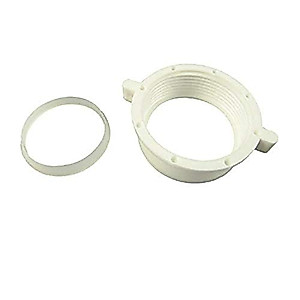 Danco 86797 Slip Joint Nut and Washer, Plastic, White