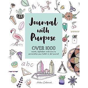 Journal with Purpose: Over 1000 motifs, alphabets and icons to personalize your bullet or dot journal