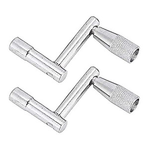 Set of 2 Silverline Speed Drum Keys - Continuous Motion Z-Type Speed Drum Key Set