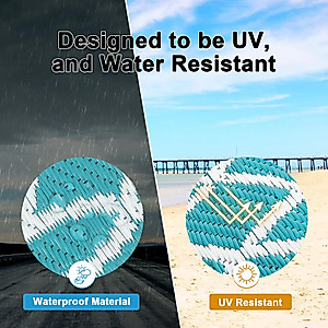 HEBE Outdoor Rug 6'x9' for Patios Waterproof Clearance Reversible Patio Mat Plastic Straw Rug RV Camping Mat Outside Area Rug Carpet for Camping RV,Porch,Deck,Balcony,Camper,Backyard