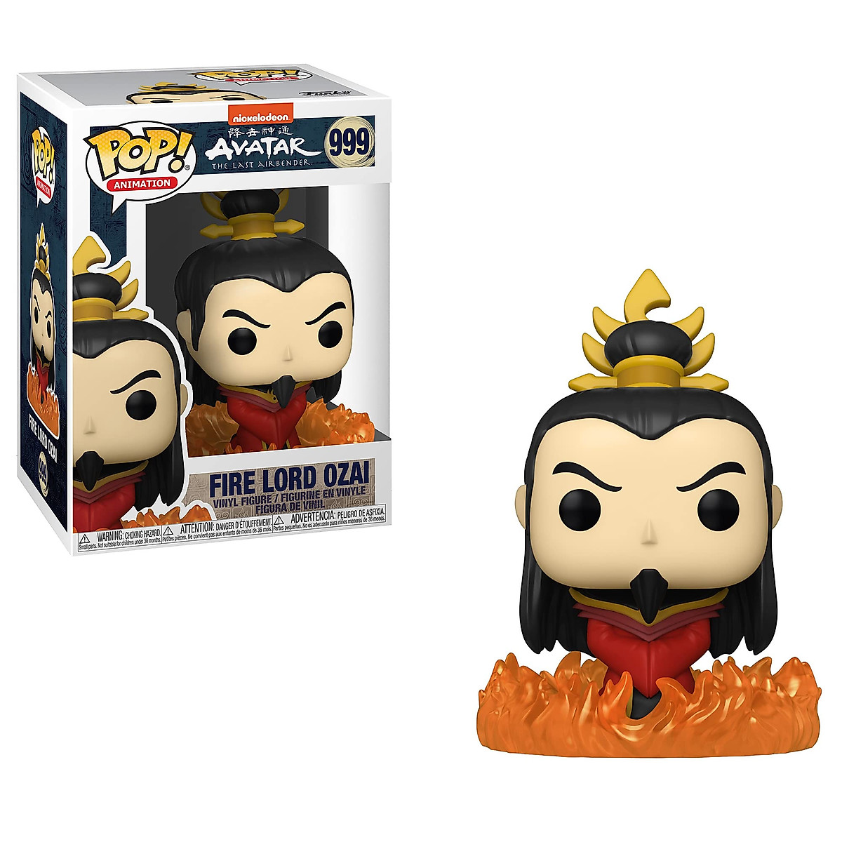 Funko POP! Animation Avatar The Last Airbender Collectors Set - Admiral Zhao, Fire Lord Ozai, Suki, and Ty Lee