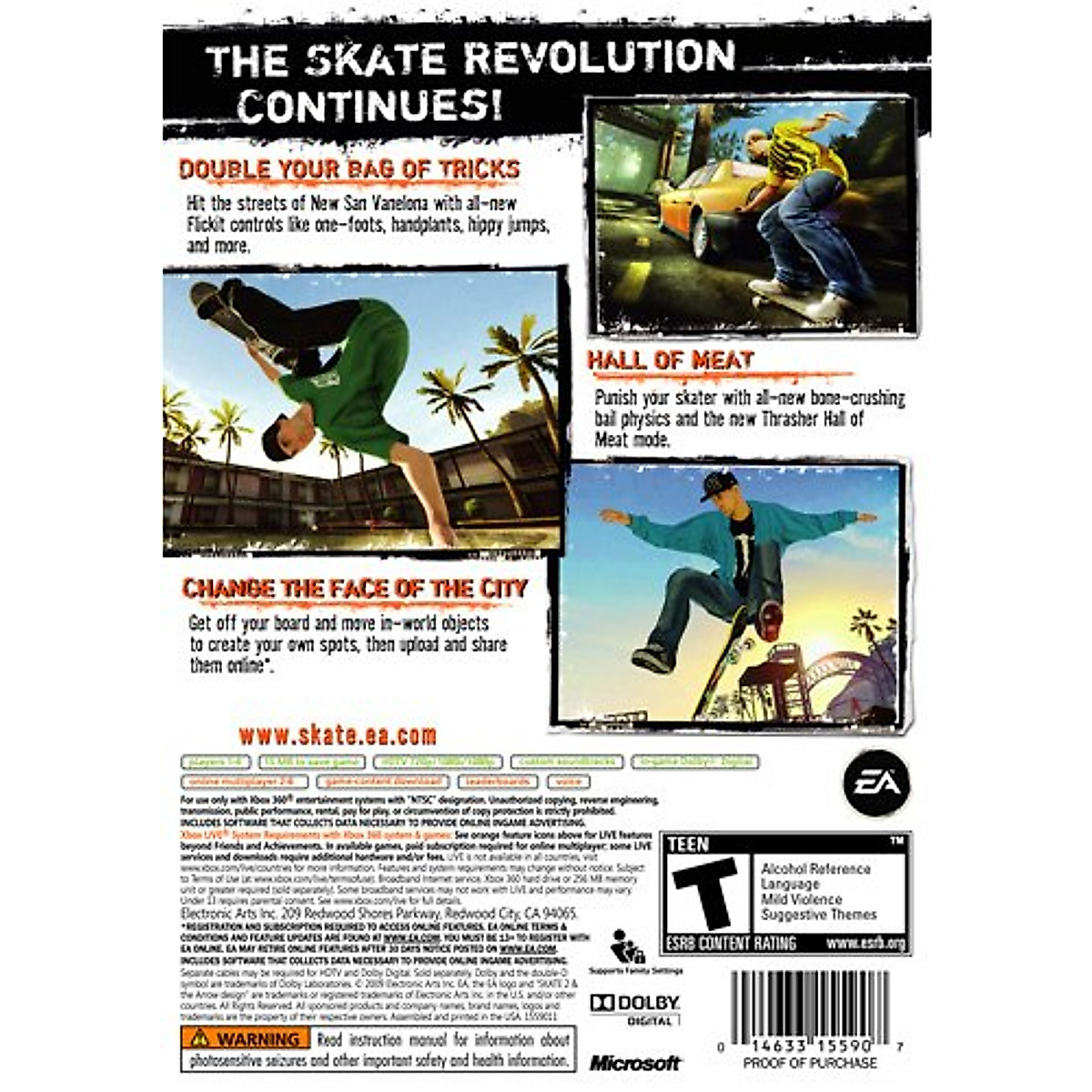 Skate 2: Platinum Hits Edition