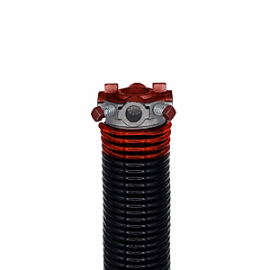 Easy Fix Hardware Garage Door Torsion Spring (225 x 1.75 x 27) | Right Hand Wound Replacement for Left Side of Garage Door (Cone Color: Red) High Quality Coated with a Minimum of 16,000 Cycles