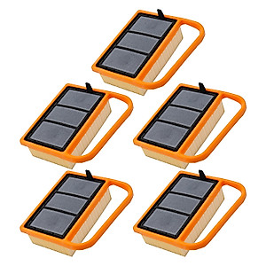 laffoonparts 5 Pack TS420 Air Filter for Stihl Concrete Cutoff Saw TS410 TS420 TS410Z TS420Z TS480 TS500i Cutquik Saws, Air Filter Pre Cleaner Kit Replace#4238 141 0300