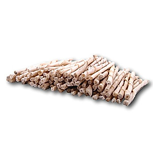 Top Dog Chews - All Natural Rawhide Dog Twists (100 Pack), Natural Chew Sticks for Healthy Teeth and Happy Dogs, Delicious Dog Treats for Canine Dental Care