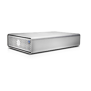 G-Technology 18TB G-DRIVE with Thunderbolt 3 and USB-C Desktop External Hard Drive, Silver - 0G10804-1