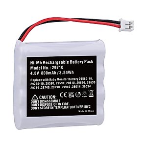 PowerTrust Battery for Summer Infant Wide View Baby Monitor 29580-10 29270-10 29580 29590 29610 29620 29630 29710 29740 29790 29940 36014 36034