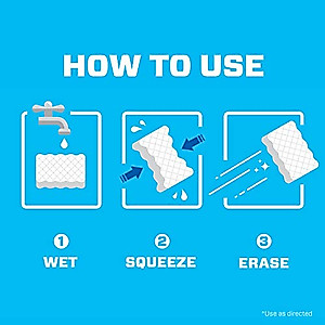 Magic Eraser Extra Durable Cleaning Pads with Durafoam, 7 count