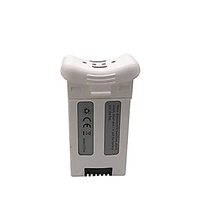 GzxLaY High-Performance Battery Backup 2PCS 3.7V 1000mAh Li-ion Battery for SJRC S20W T25 Four-axis Drone Spare Parts Remote Control Aircraft 903048 3.7Wh Battery-White 2pcs (Color : White 2pcs)