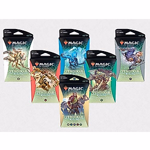MTG Magic The Gathering Zendikar Rising All Six Jumbo Theme Boosters Packs!