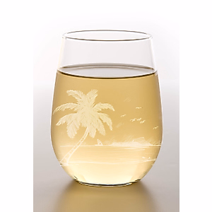 MOUNTAINS Engraved 17oz Stemless Wine Glass | Inspired by Nature, Adventure, and the Outdoors | Great Gift Idea!