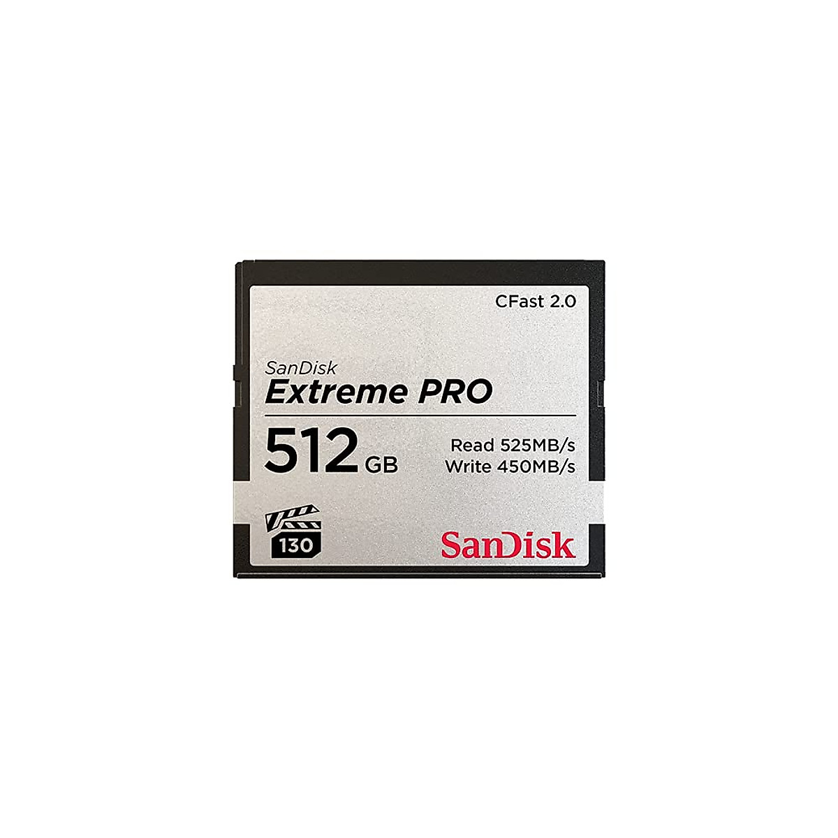 SanDisk 512GB Extreme PRO CFast 2.0 Memory Card - SDCFSP-512G-G46D