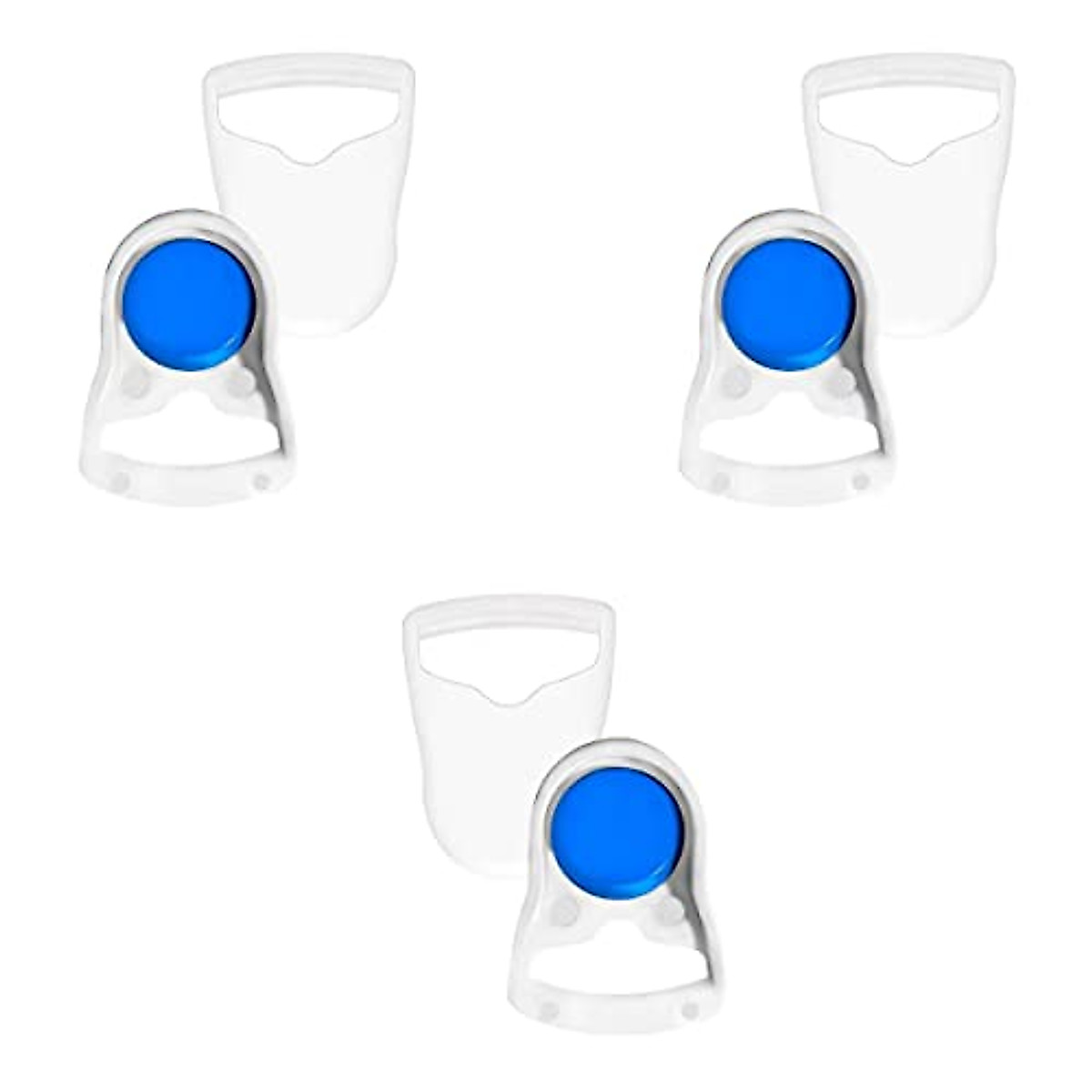 Rescare 3 Pairs Magnetic Headgear Clips Supplies for AirFit & AirTouch F20 F30 F30i N20