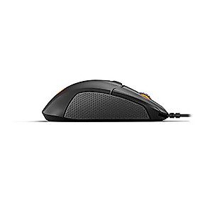 SteelSeries Rival 310, Optical Gaming Mouse, RGB Illumination, 6 Buttons, Rubber Sides, On-Board Memory (PC / Mac) - Black