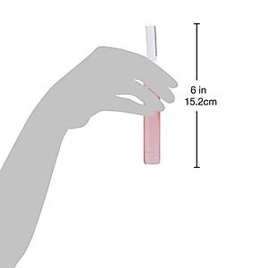 Kai About Face Sonic Beauty Wand with Bonus Eyebrow Shaper; Battery Operated Face Hair Remover; Face, Chin, & Lip Hair Remover, Face Hair Remover Tool for Women, Epilator for Men & Women