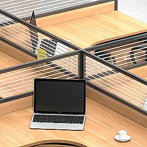 REHOOF 47.2x23.6 inch Executive Desk, Large Office Computer Desk with Thicken Frame, Modern Simple Workstation Business Furniture for Home Office, (Color : C+File Cabinet)