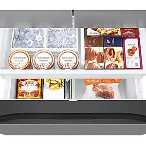 SAMSUNG RF32CG5100SR 32 Cu. Ft. Stainless Steel 3-Door French Door Smart Refrigerator