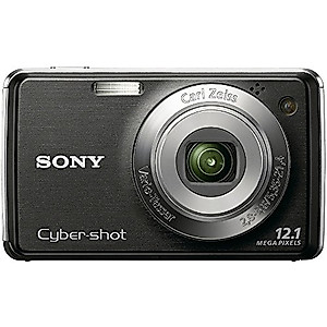 Sony Cyber-shot DSC-W230 12.1 MP Digital Camera with 4x Optical Zoom and Super Steady Shot Image Stabilization (Black)