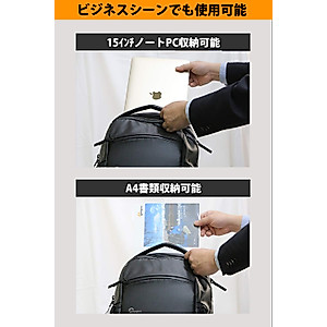 Lowepro Freeline Camera Backpack 350 AW, Black. Versatile Daypack Designed for Travel, Photographers and videographers. for DSLR, Mirrorless, Laptops, Bridge, CSC, Lenses and Travel Gear.