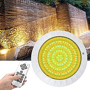 Waterproof Led Light Led Pool Lights, with Remote Control Underwater Led Lights, AC12V for Pool for Fountains Park Garden