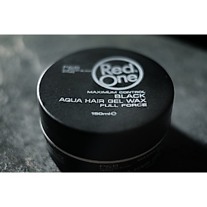 Red One Aqua Hair Wax 150ml Black