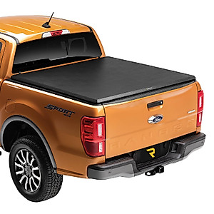 TruXedo TruXport Soft Roll Up Truck Bed Tonneau Cover | 246901 | Fits 2009 - 2018, 2019 - 2020 Classic Dodge Ram 1500, 2010-21 2500/3500 w/out RamBox 6' 4" Bed (76.3")