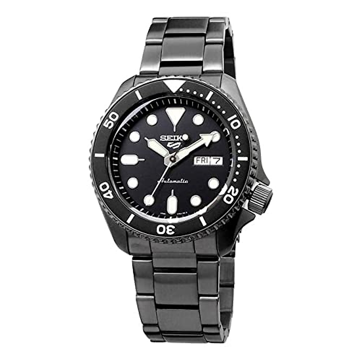 SEIKO SRPD65 5 Sports Men's Watch Gunmetal 42.5mm Stainless Steel