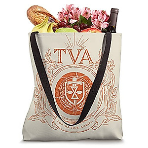 Marvel Loki Time Variance Authority TVA Crest Tote Bag