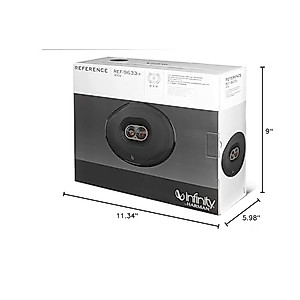 Infinity REF-9633IX Reference 6x9 Inch Three-Way Car Audio Speakers