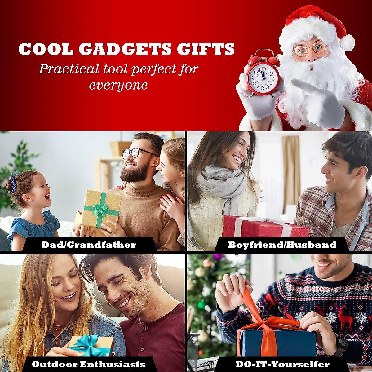 Multitool Pocket Knife, 16 in 1 Tactical Knife With Blade Saw Pliers Screwdriver Bottle Opener for Camping, Emergency, Daily Use, Perfect Birthday Christmas Gifts for Men Dad Husband